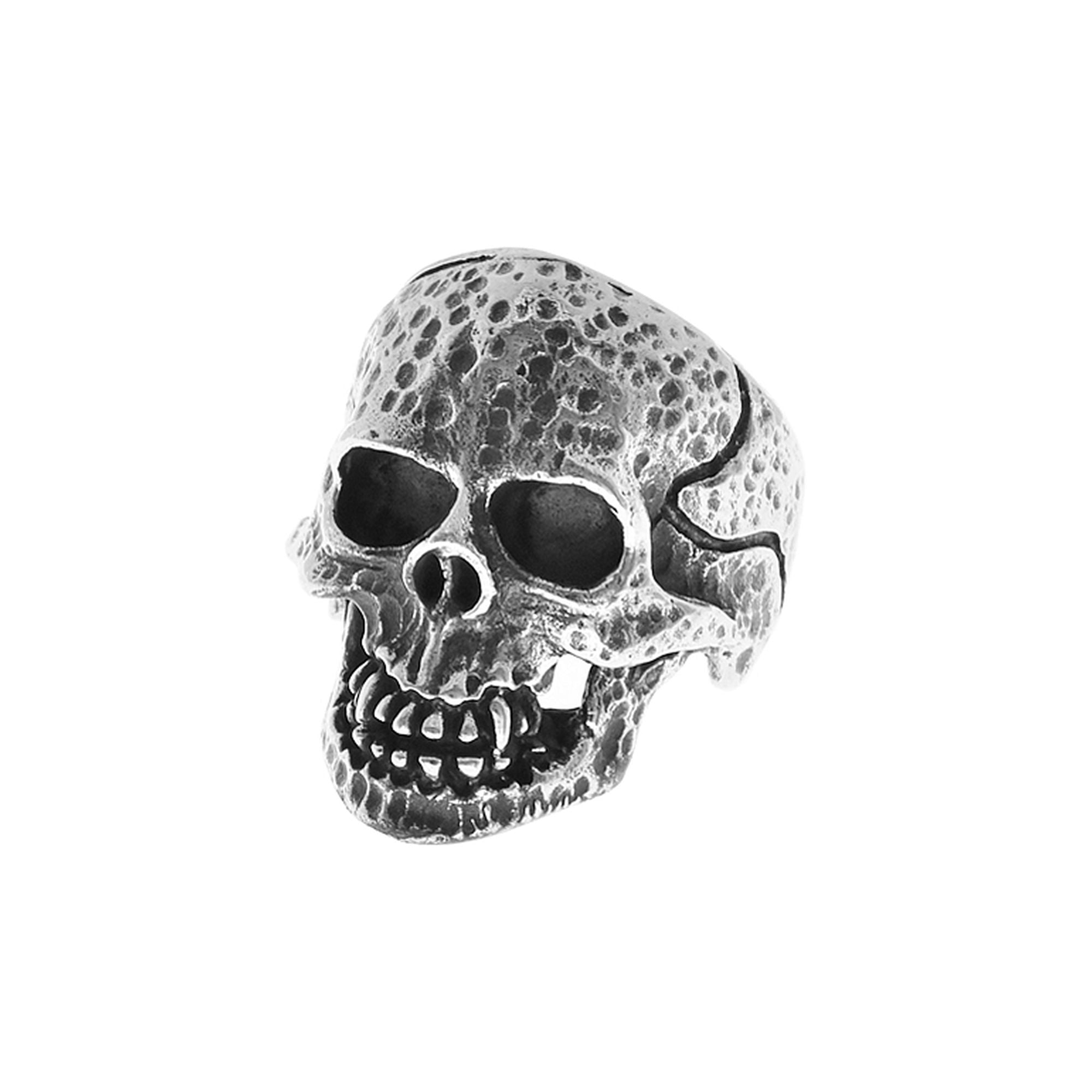 Harley ancient skull ring | My Silver Jewellery